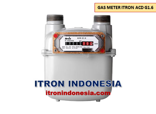 jual gas meter itron ACD G1.6 - Distributor gas meter itron - Jual gas meter Itron ACD G1.6